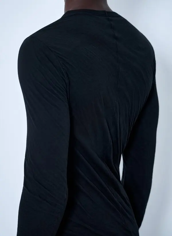 Rick Owens Long Sleeve Crewneck Top