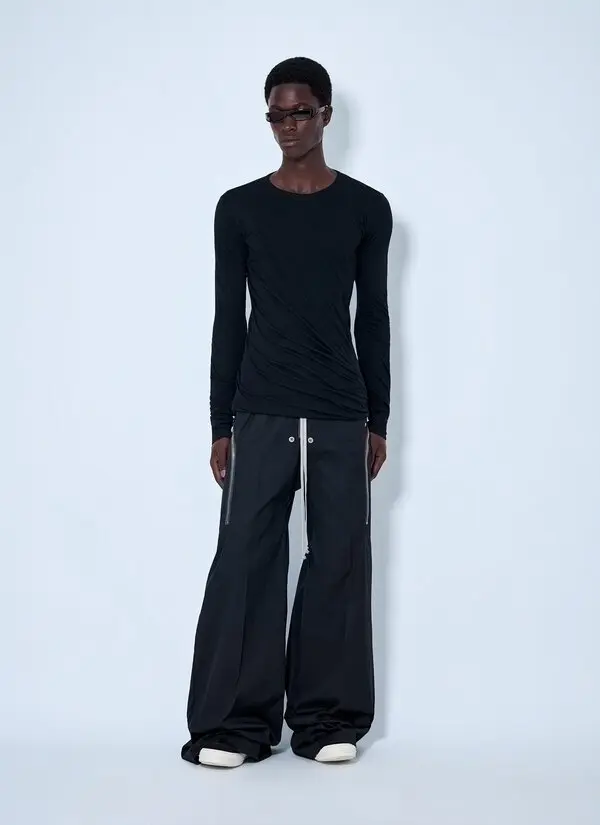 Rick Owens Long Sleeve Crewneck Top