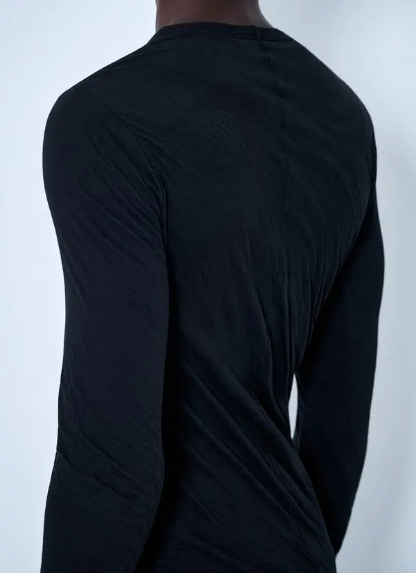 Rick Owens Long Sleeve Crewneck Top