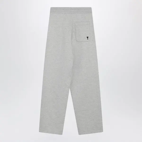 AMI Paris De Coeur Jogger Pants - Gray