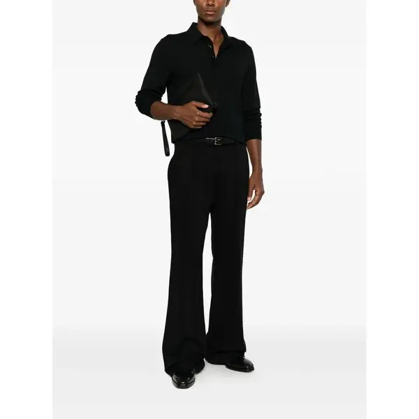 TOM FORD Polo Shirts - Black