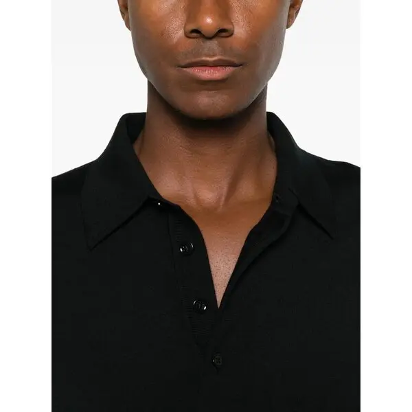 TOM FORD Polo Shirts - Black