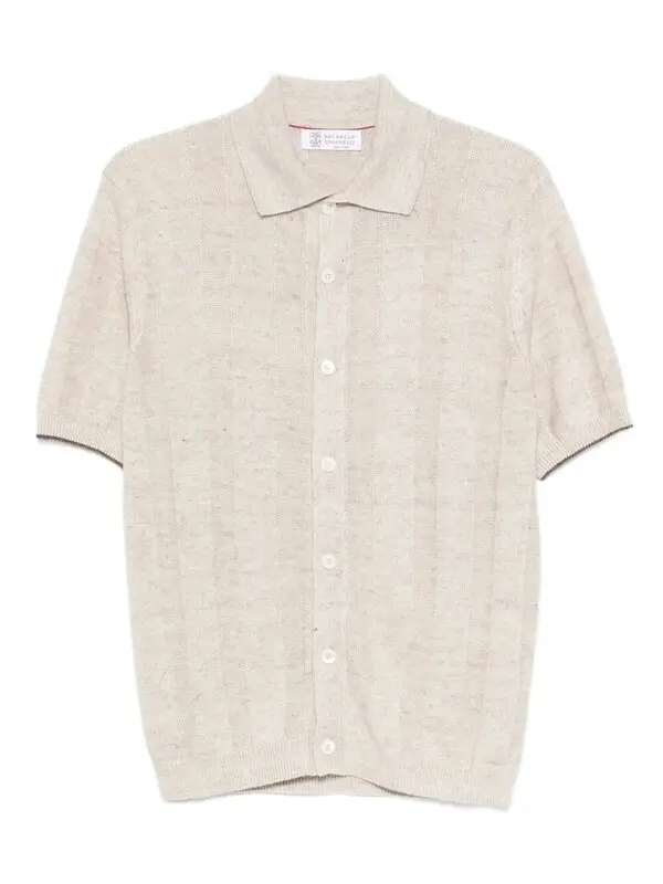 Brunello Cucinelli Short Sleeve Shirt