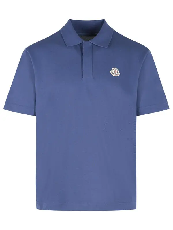 Moncler Polo Shirt In Cotton