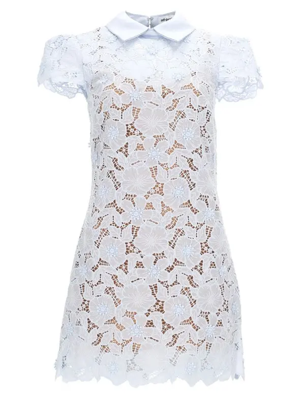 SELF-PORTRAIT Lace Mini Dress