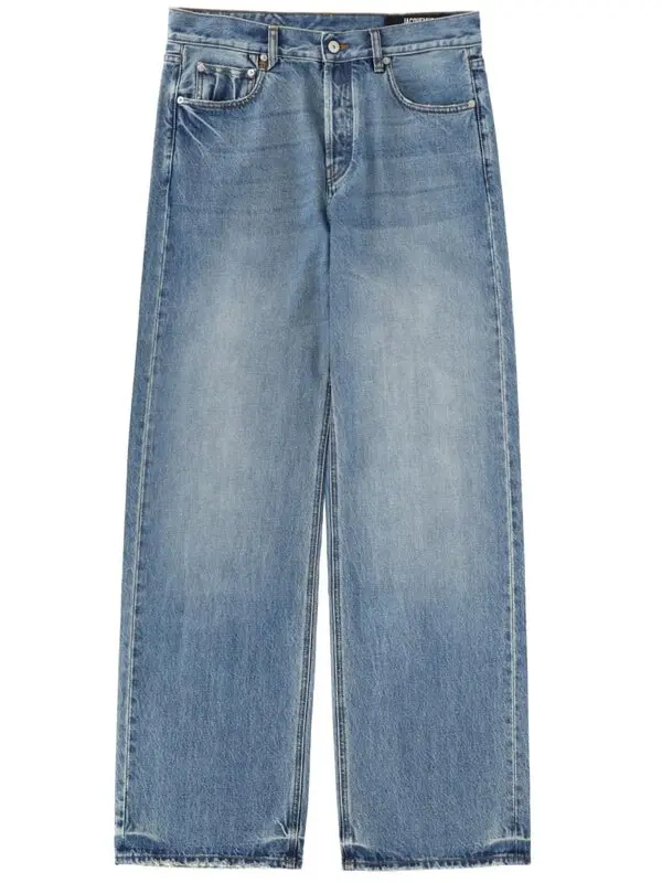 Jacquemus Straight Leg Jeans - Blue