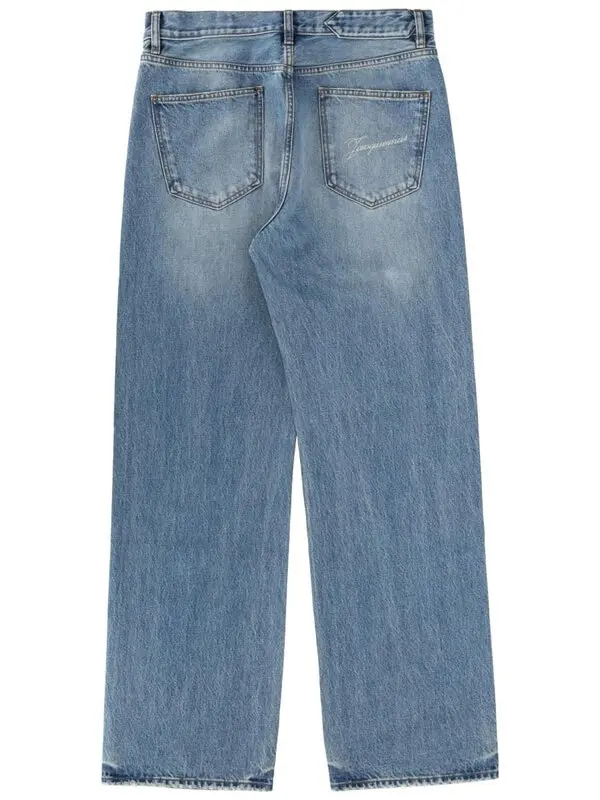 Jacquemus Straight Leg Jeans - Blue