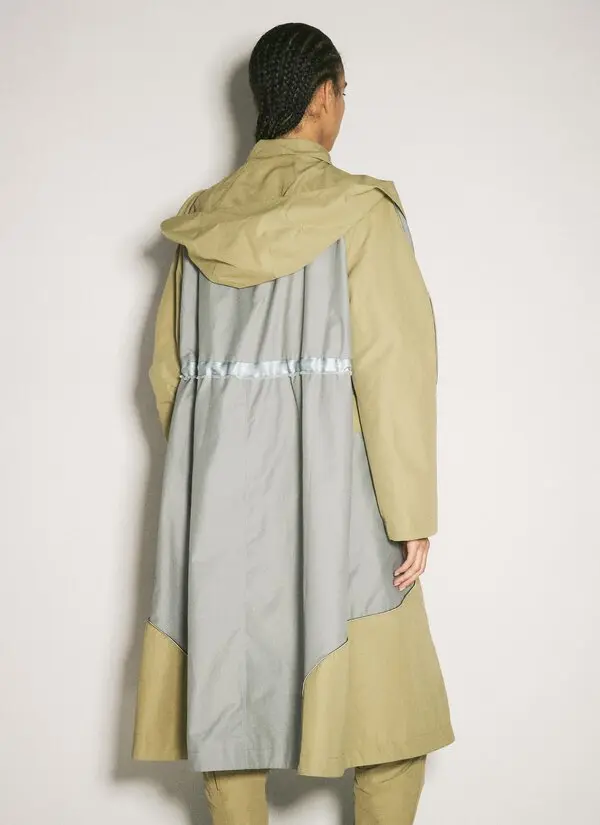 KIKO KOSTADINOV Herne Hooded Trench Coat - Green