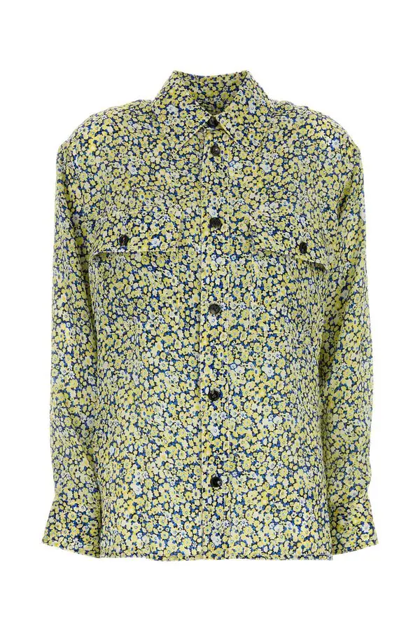 Bottega Veneta Printed Silk Shirt - Multicolor