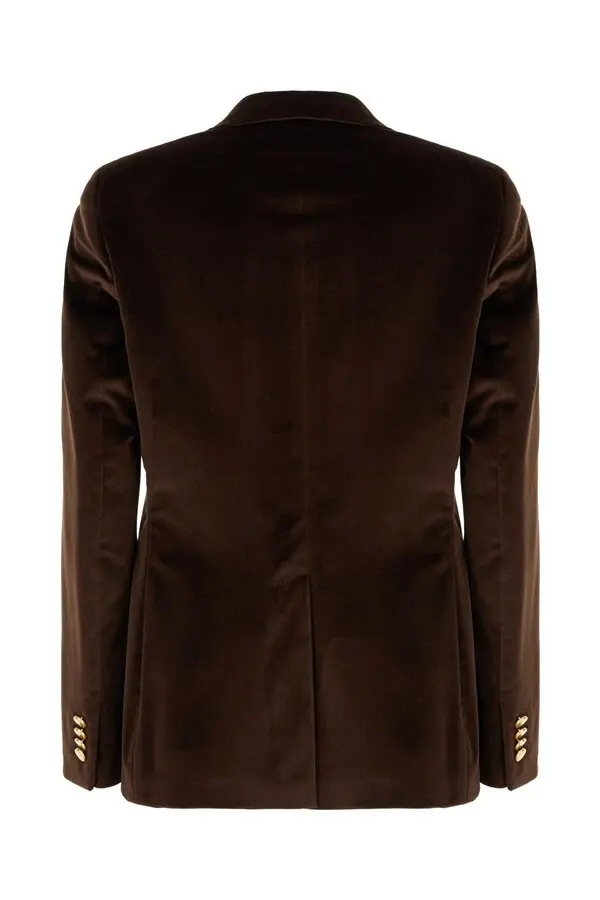 Tagliatore Velvet Blazer - Multicolor