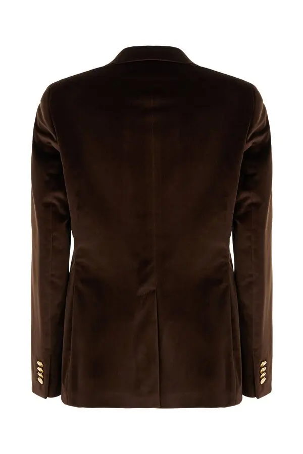 Tagliatore Velvet Blazer - Multicolor
