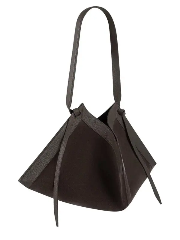 Yuzefi Borsa Wonton Bag - Brown