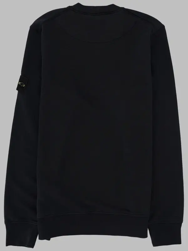 Stone Island Logo Patch Sweatshirt - Blue