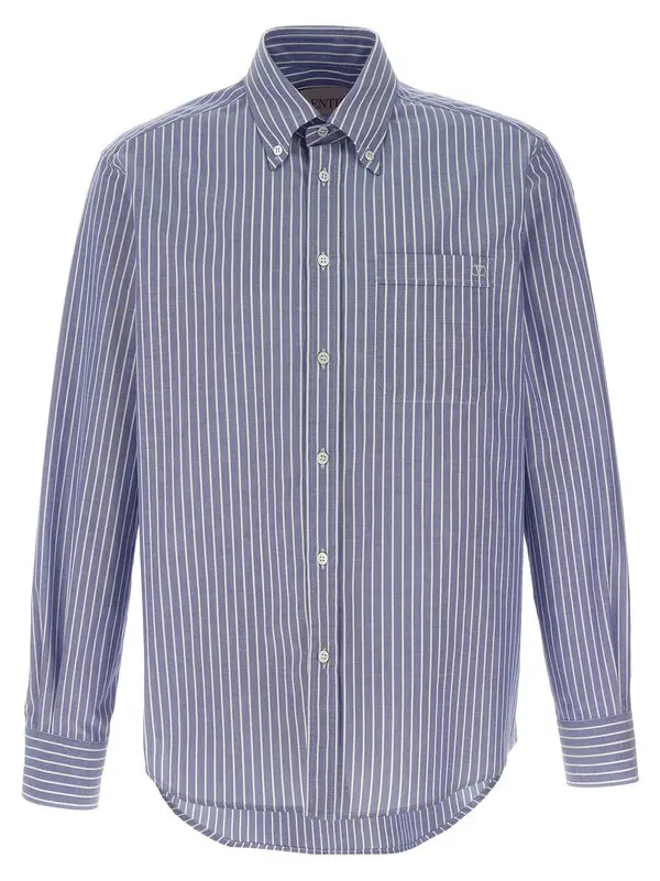 Valentino Garavani Vlogo' Shirt - Blue