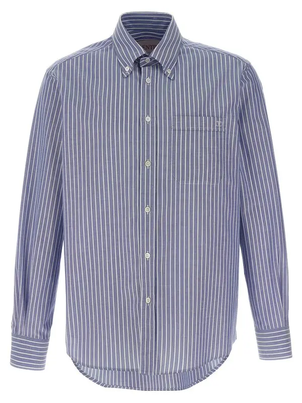 Valentino Garavani Vlogo' Shirt - Blue