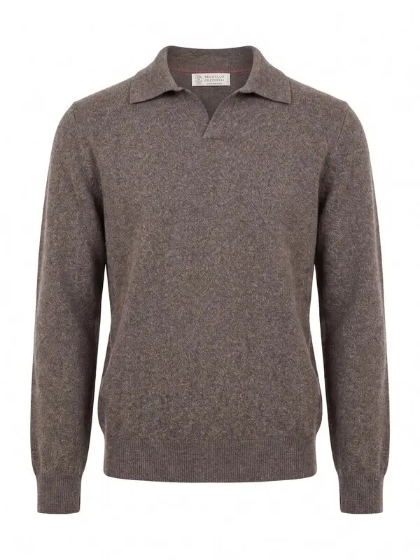 Brunello Cucinelli Polo Neck Sweater - Multicolor