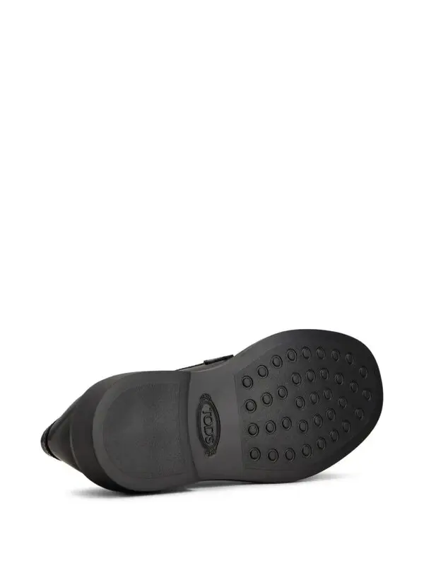 TOD'S Leather Loafers - Black