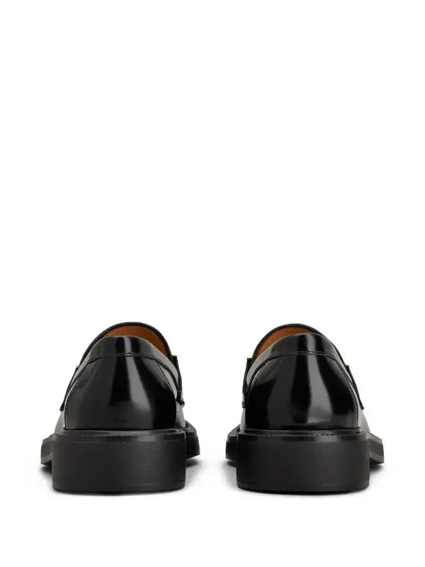 TOD'S Leather Loafers - Black