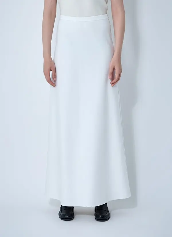 Max Mara Vernice Midi Skirt - White
