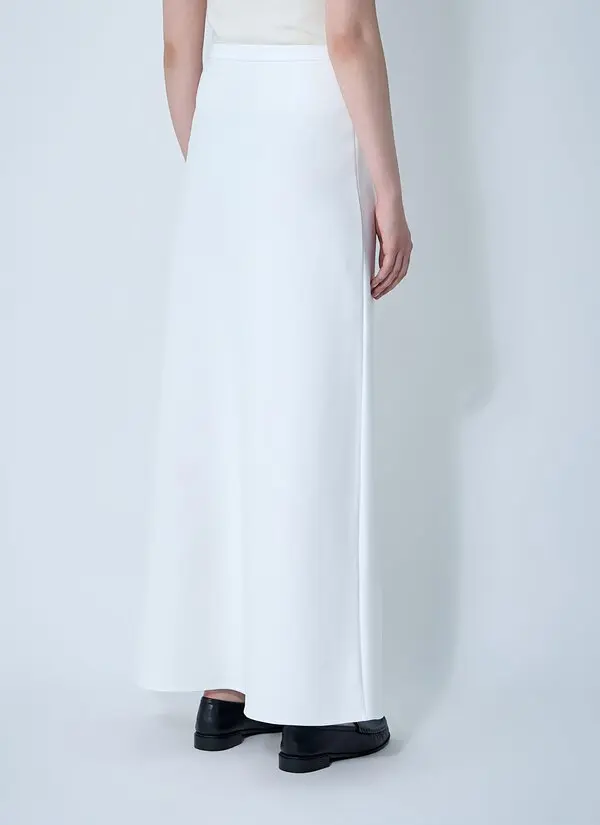 Max Mara Vernice Midi Skirt - White