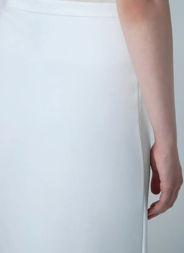 Max Mara Vernice Midi Skirt - White