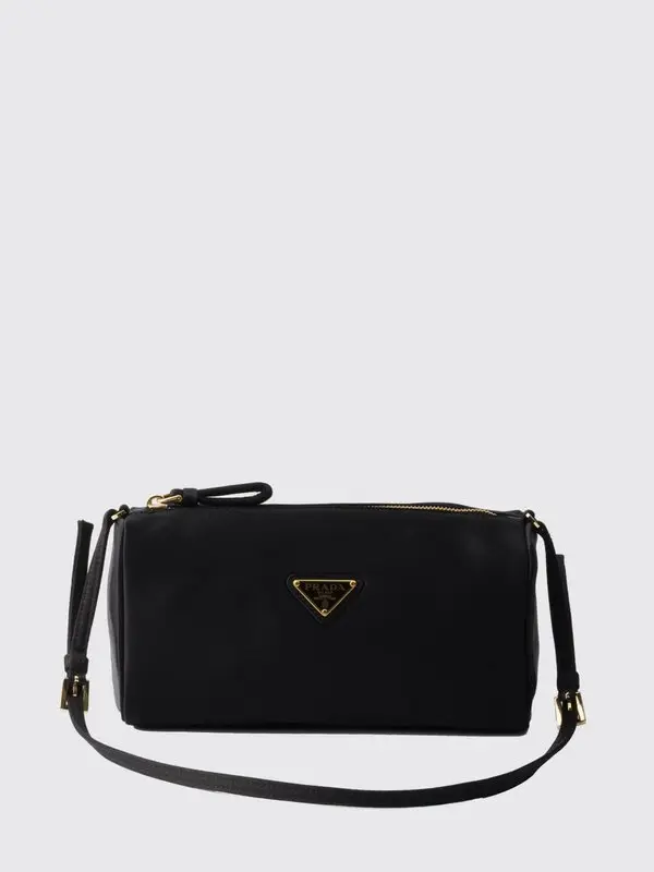 Prada Silk Mini Bag With Triangle Logo