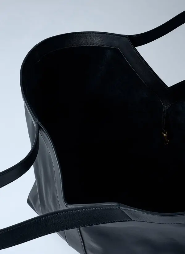 Saint Laurent Leather Tote Bag