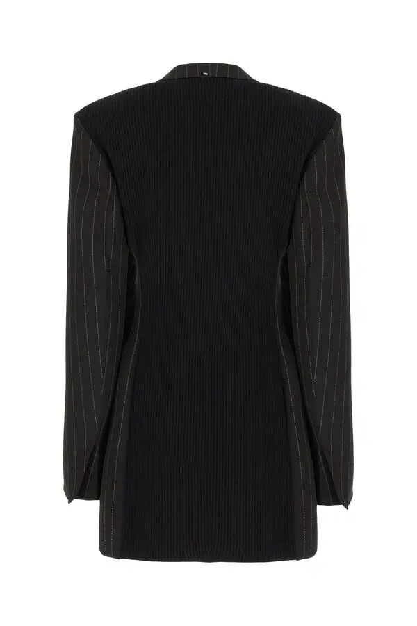 Sportmax Pinstripe Structured Blazer - Multicolor