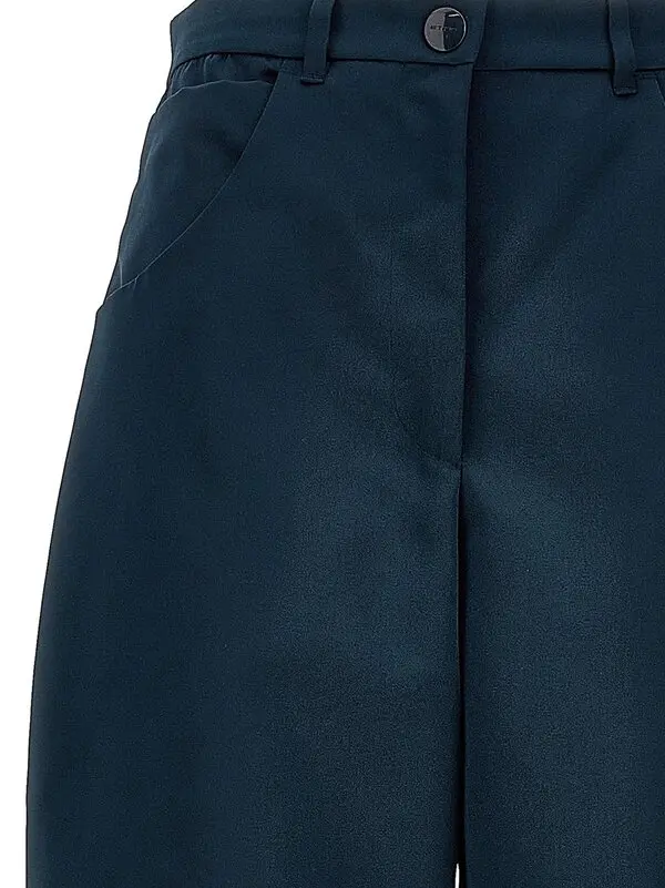 Etro Pegaso' Cargo Pants - Blue