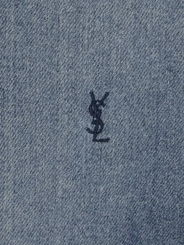 Saint Laurent Casual Cotton Denim Shirt
