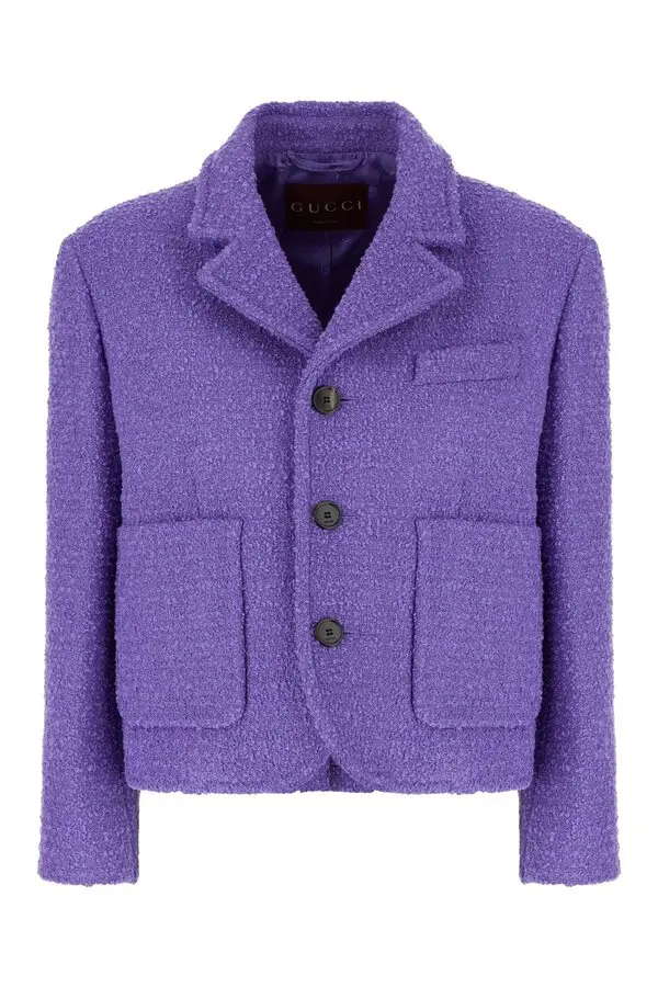 Gucci Textured Tailored Blazer - Multicolor