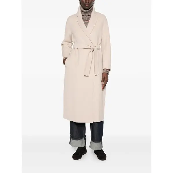 Max Mara Neutrals Coats Single Breasted Coats