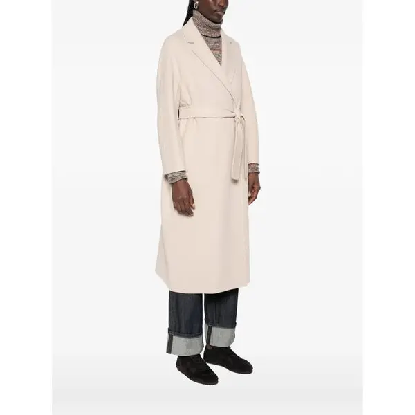 Max Mara Neutrals Coats Single Breasted Coats
