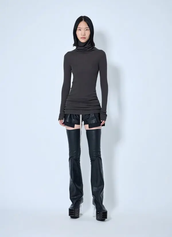 Rick Owens Ls Tube Top - Gray