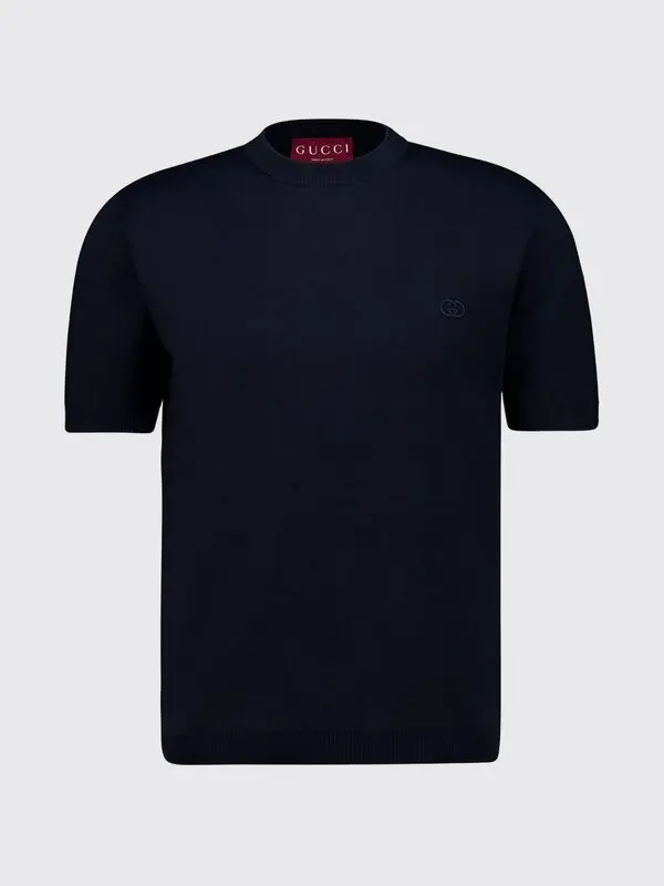 Gucci Gg Cotton Knit Top