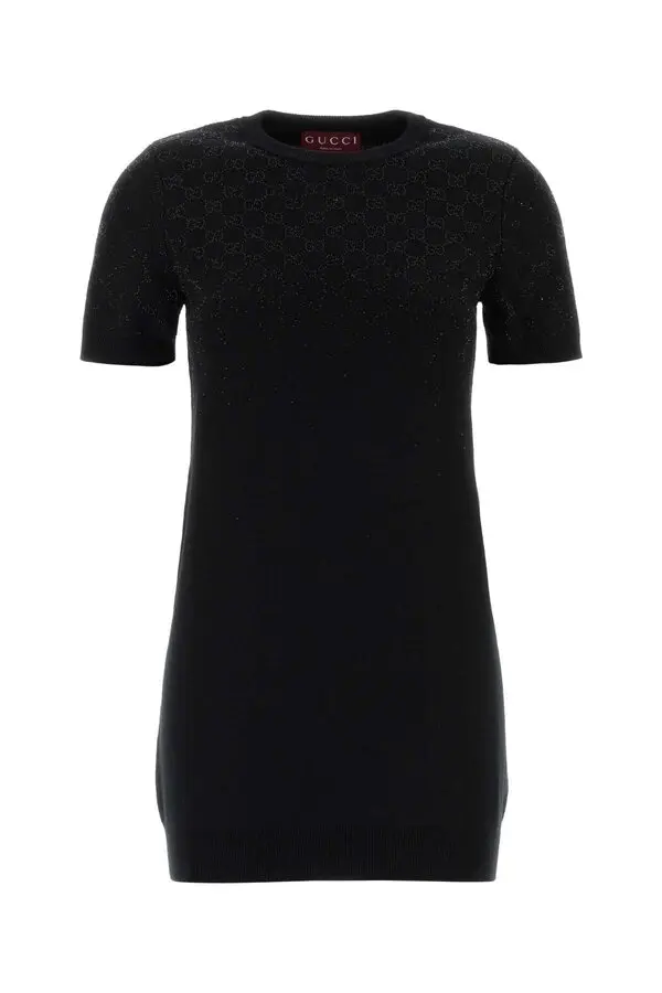 Gucci Wool Blend Mini Dress
