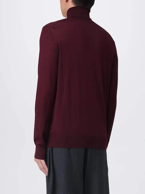 Saint Laurent Doclevita Wool Pullover - Red