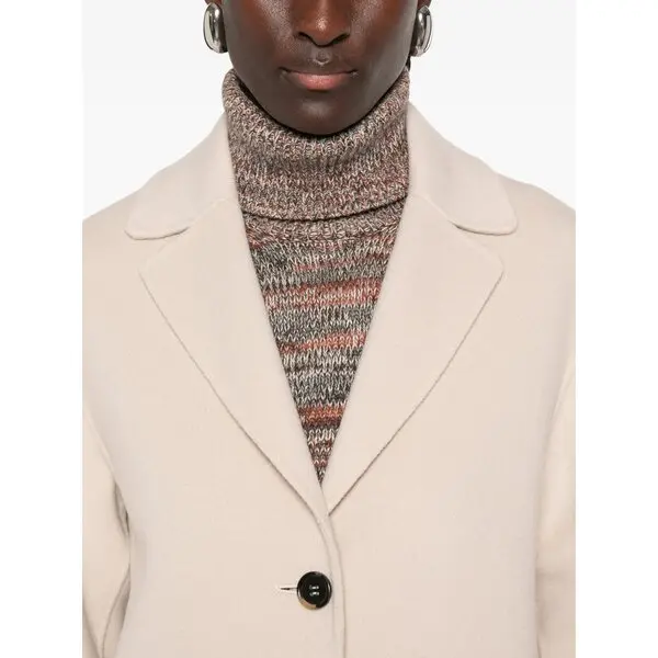 Max Mara Neutrals Coats Single Breasted Coats