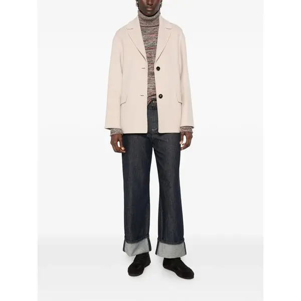 Max Mara Neutrals Coats Single Breasted Coats
