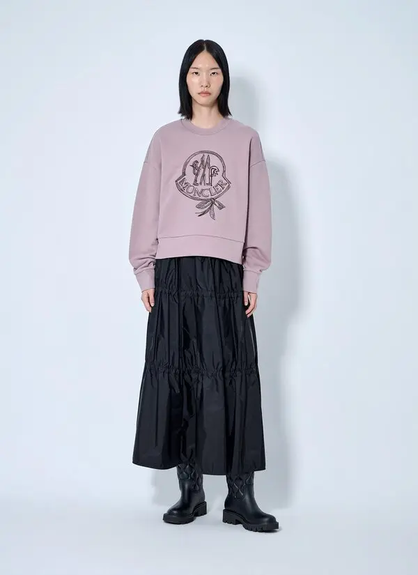 Moncler Logo Embroidered Sweatshirt