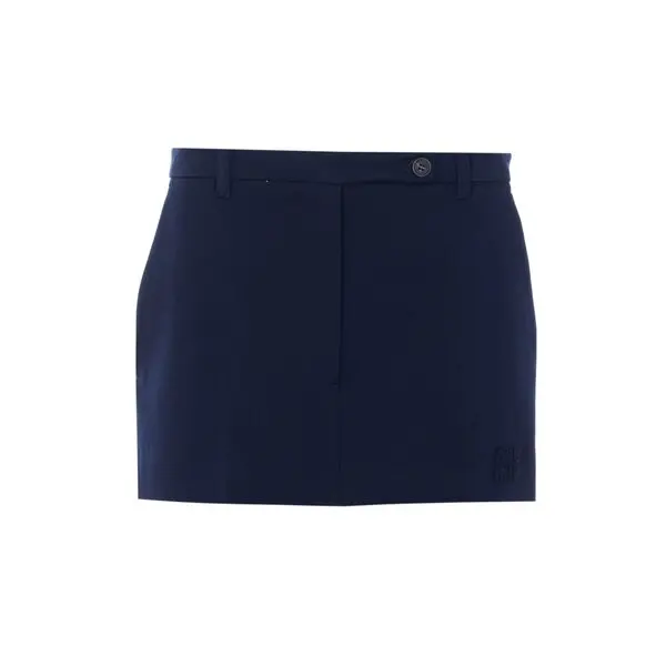 Miu Miu Mini Skirt - Blue
