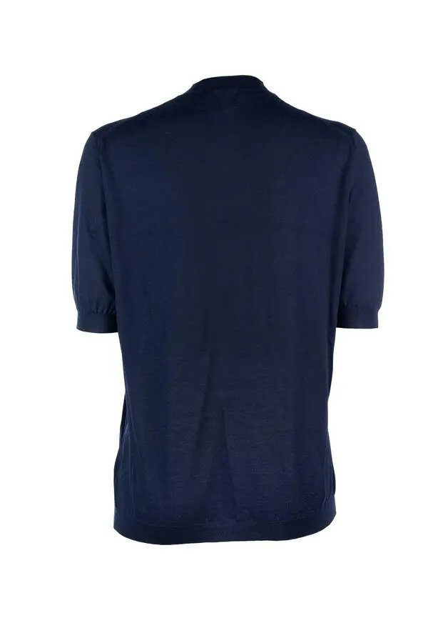 Bottega Veneta Short Sleeve Knit Top - Multicolor
