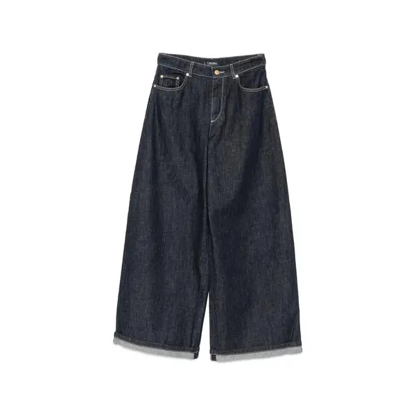 Max Mara Denim Wide-leg Jeans
