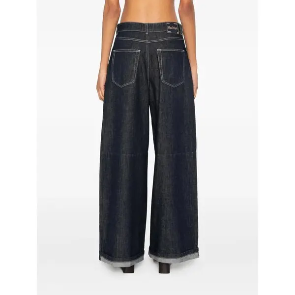 Max Mara Denim Wide-leg Jeans