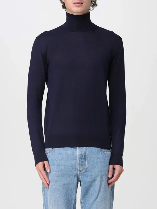 Saint Laurent Turtleneck Sweater - Blue