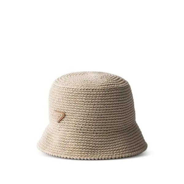 Prada Neutrals Hats