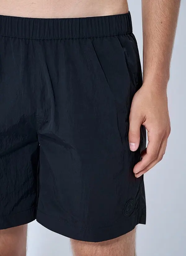 Moncler Elasticated Waist Swim Shorts