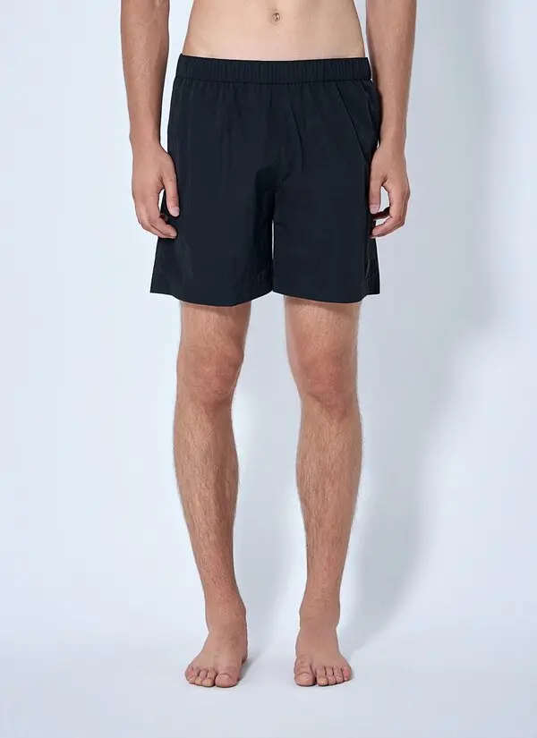 Moncler Elasticated Waist Swim Shorts - Black