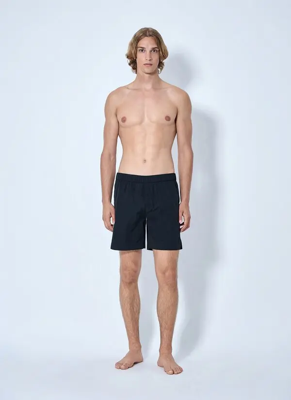 Moncler Elasticated Waist Swim Shorts - Black