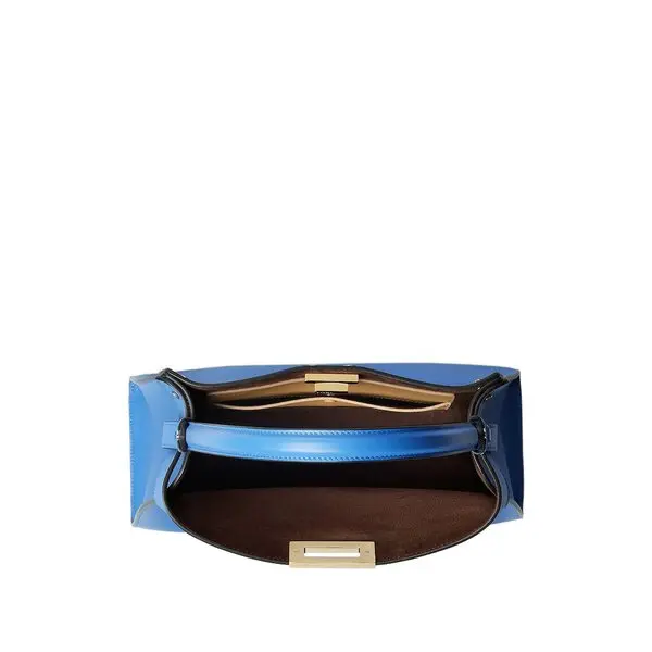 Fendi Calfskin Tote Bag - Blue